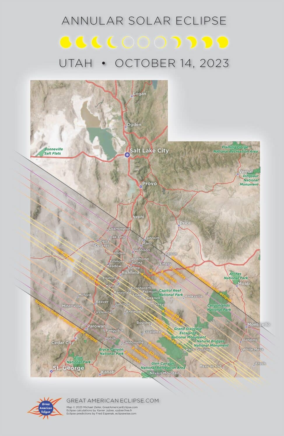 Witness The 2023 Annular Solar Eclipse At Zion Ponderosa